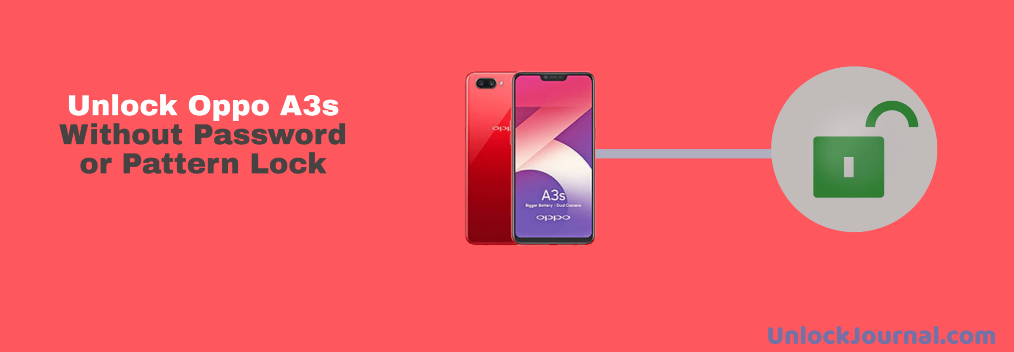 Unlock Oppo A3s with Forgotten Password or Pattern Lock