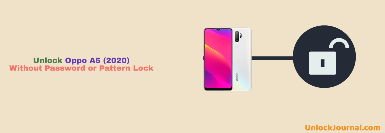 Unlock Oppo A5 (2020) with Forgotten Password or Pattern Lock