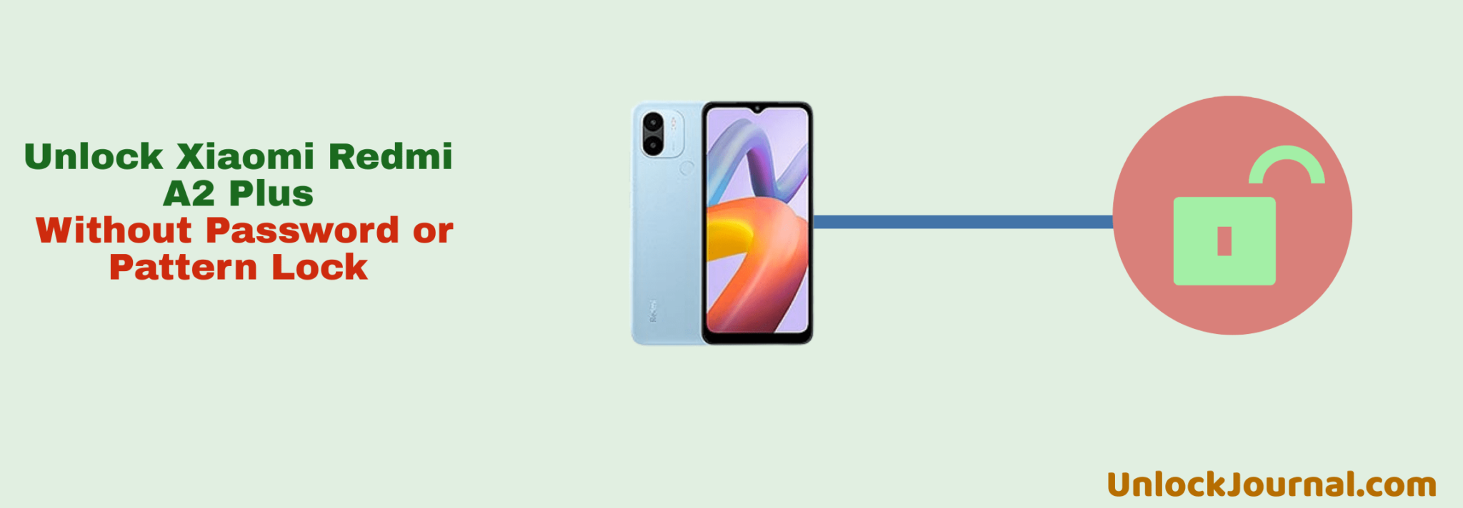 Unlock Xiaomi Redmi A2 Plus With Forgotten Password Or Pattern Lock 0344
