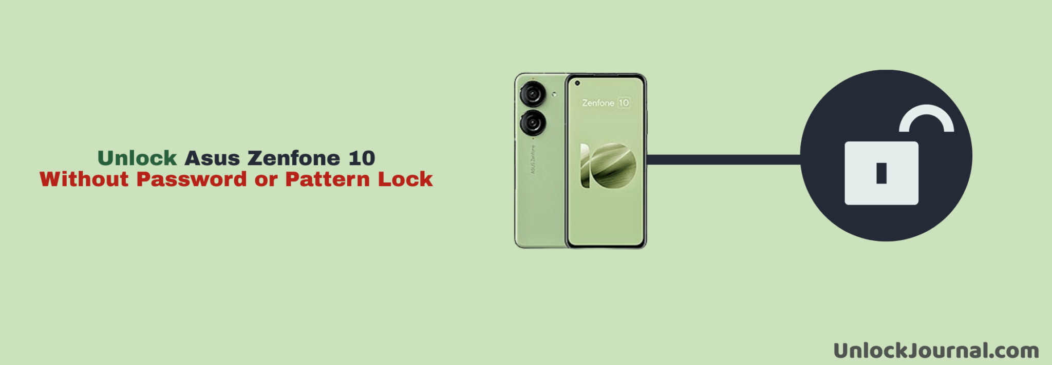 How To Unlock Asus Zenfone 10 with Forgotten Password or Pattern Lock