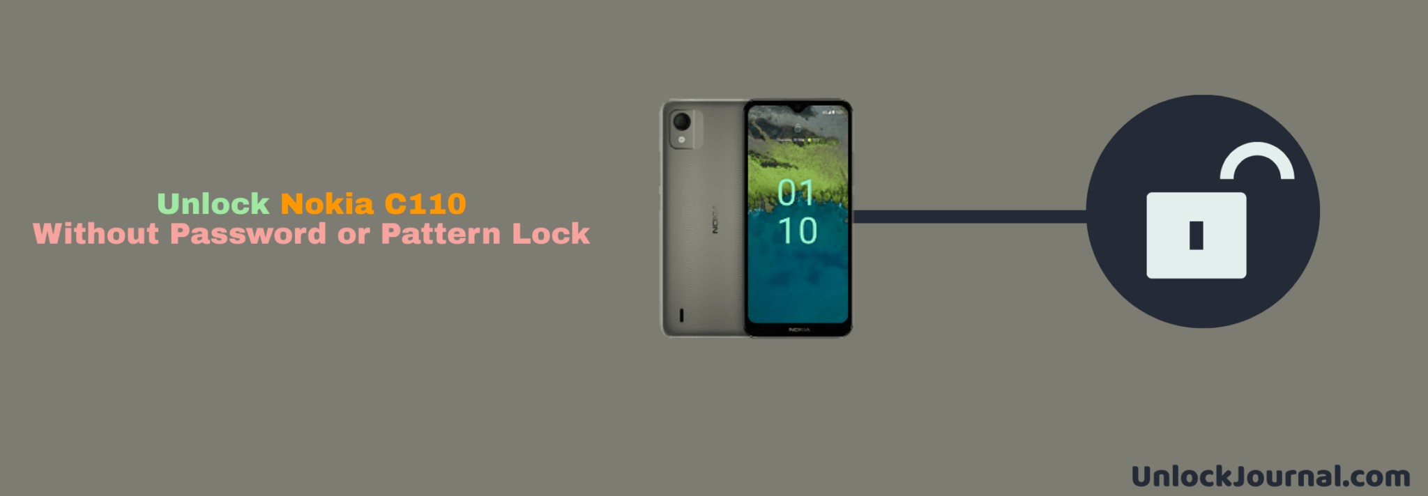 How To Unlock Nokia C110 with Forgotten Password or Pattern Lock